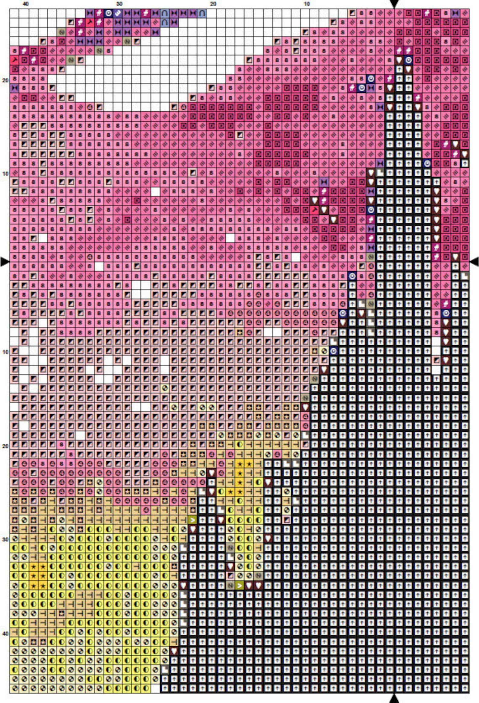 Princess Castle Stitch Pattern 10 Instant PDF Download - Etsy