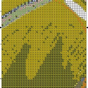 Tennis Ball Cross Stitch Pattern 1 Instant Download Instant | Etsy
