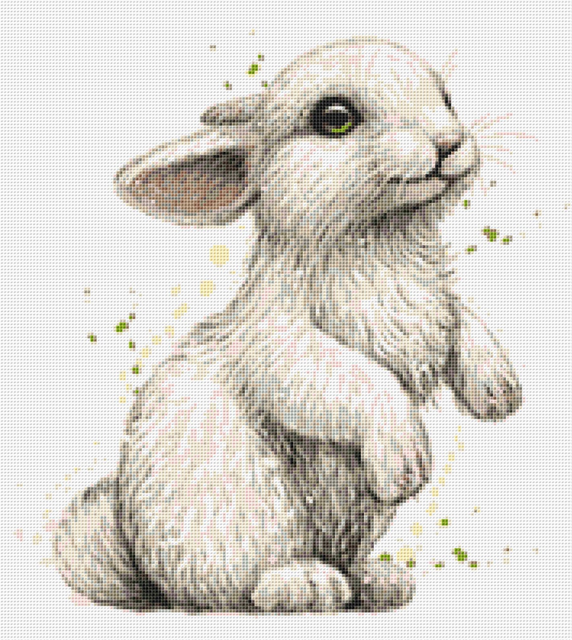 Bunny Cross Stitch Pattern 4 Instant Download Instant PDF - Etsy