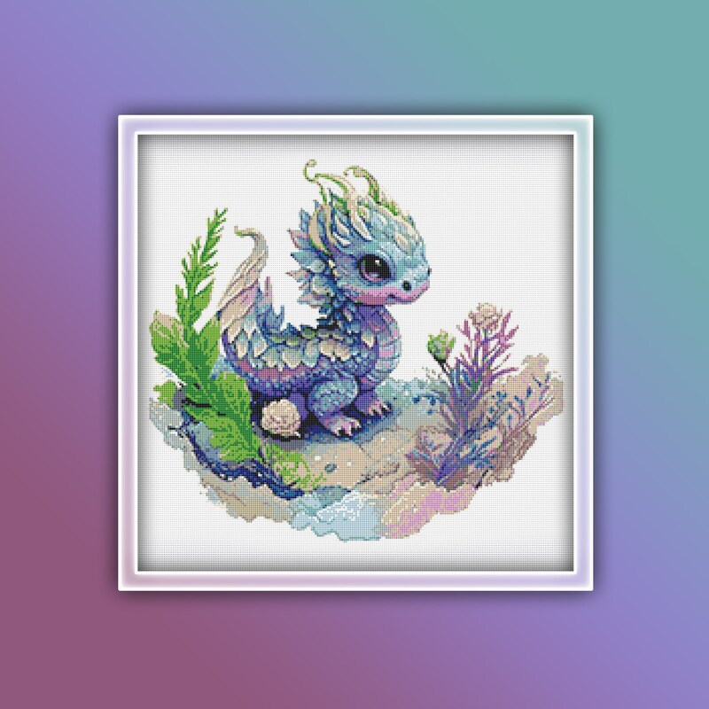 Dragon Cross Stitch - Etsy UK