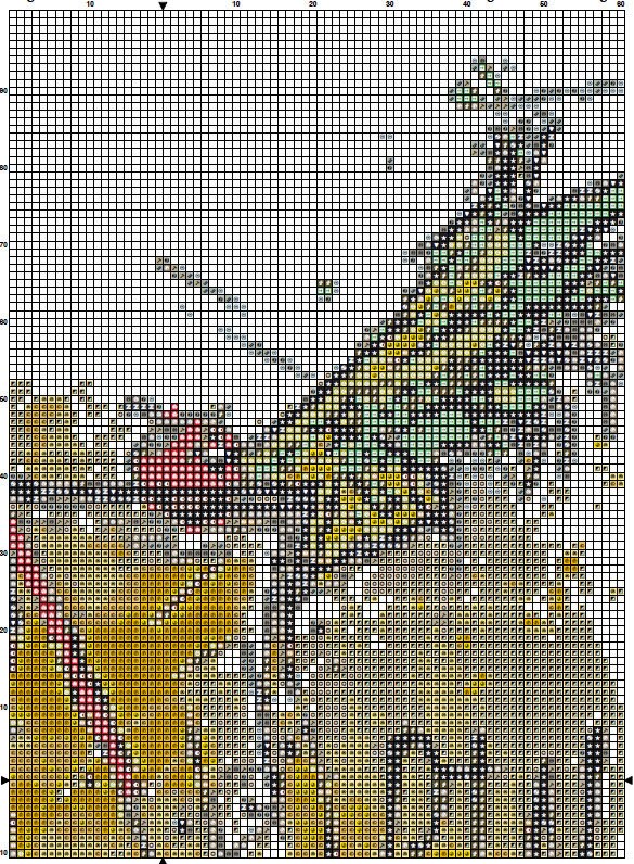 Pina Colada Cross Stitch Pattern 1 Instant PDF Download | Etsy