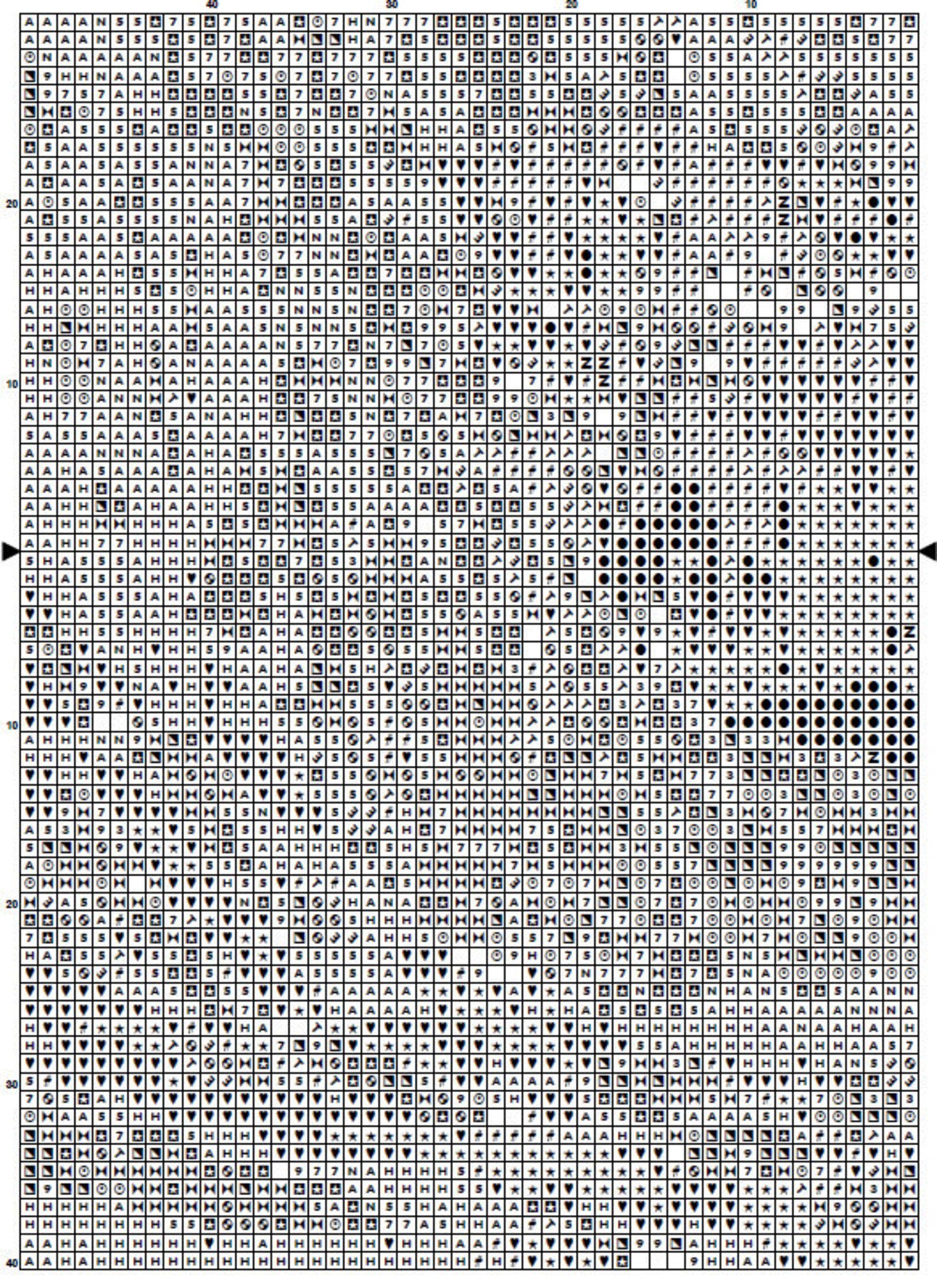 Gerba Flower Cross Stitch Pattern Instant PDF Download | Etsy