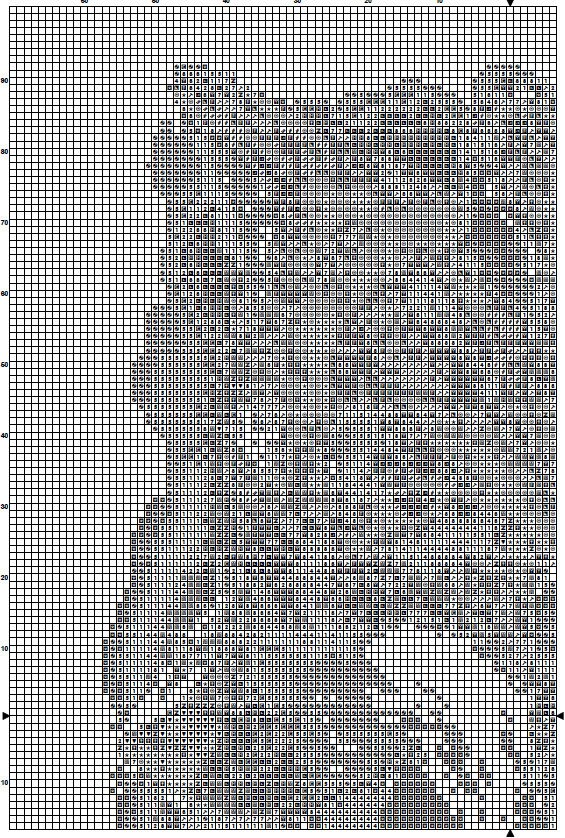 Wolf Cross Stitch Pattern 2 Instant PDF Download Wolf - Etsy