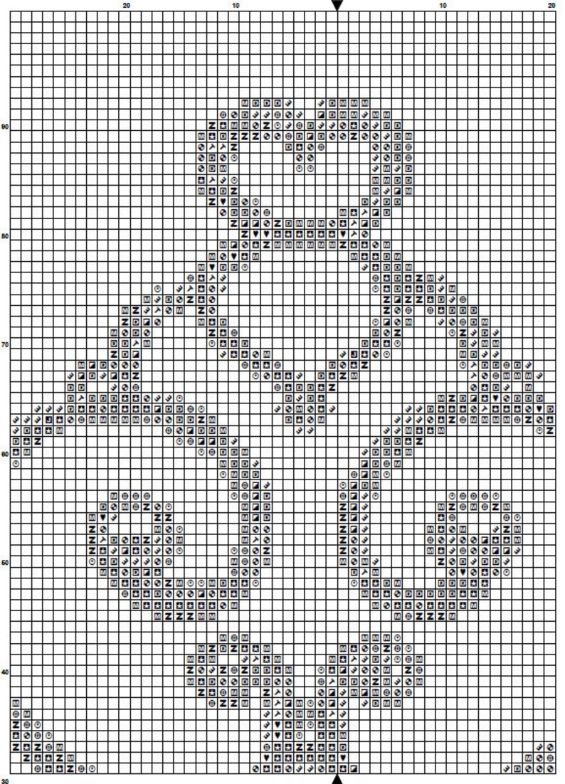Rose Key Cross Stitch Pattern 4 Instant PDF Download Roses - Etsy