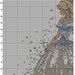 Cinderella Cross Stitch Pattern 1 Instant PDF Download - Princess ...