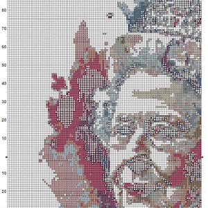 Queen Elizabeth II Cross Stitch Pattern 1 Instant PDF Download - Queen ...