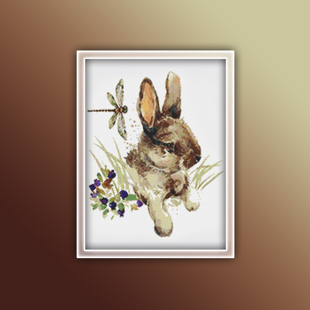 Bunny Cross Stitch Pattern 8 Instant Download Instant PDF Download ...
