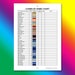 Cosmo Thread Charts PDF Instant Download | Cross Stitch Chart ...
