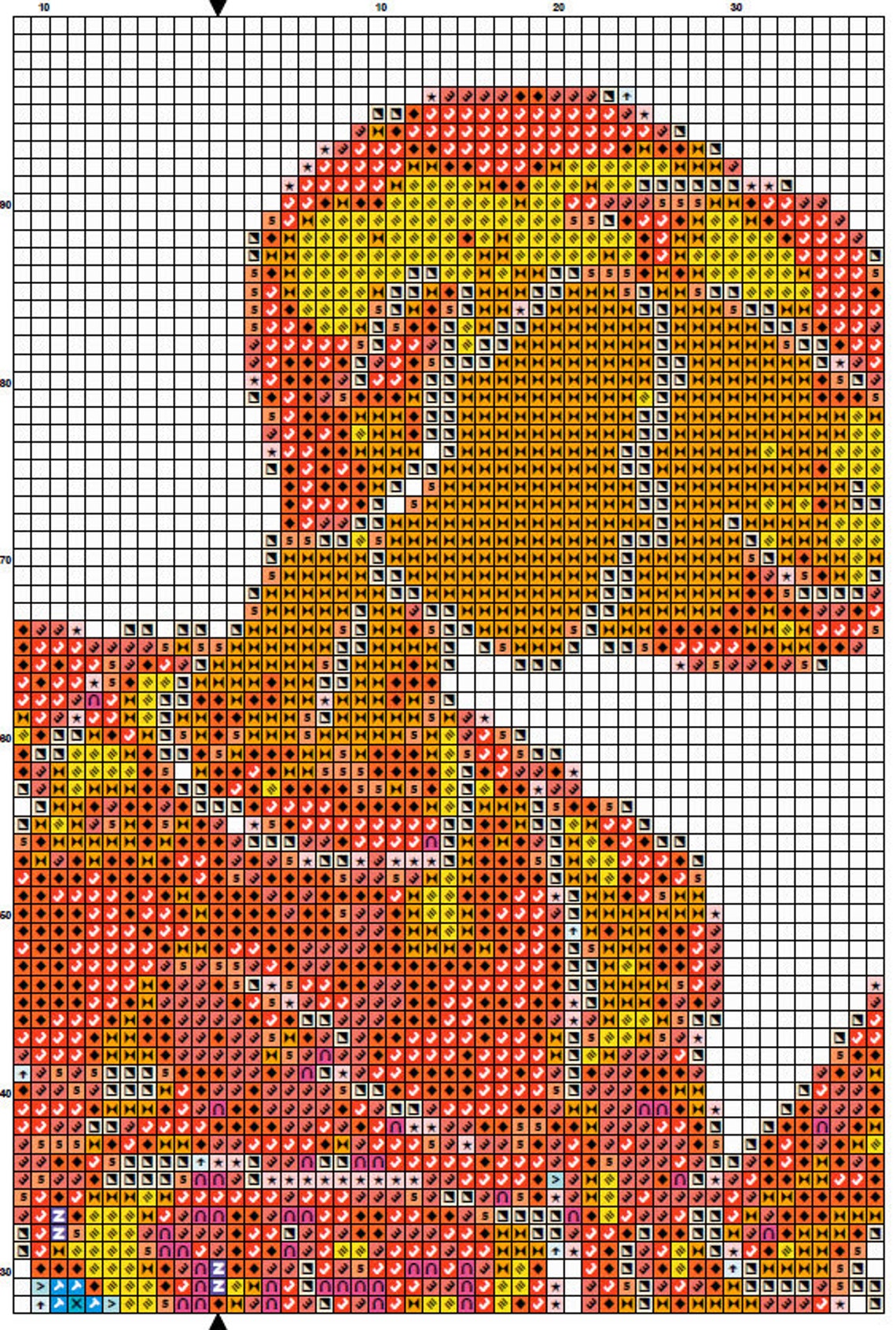 Zumba Dancer Cross Stitch Pattern Instant Download Instant PDF | Etsy