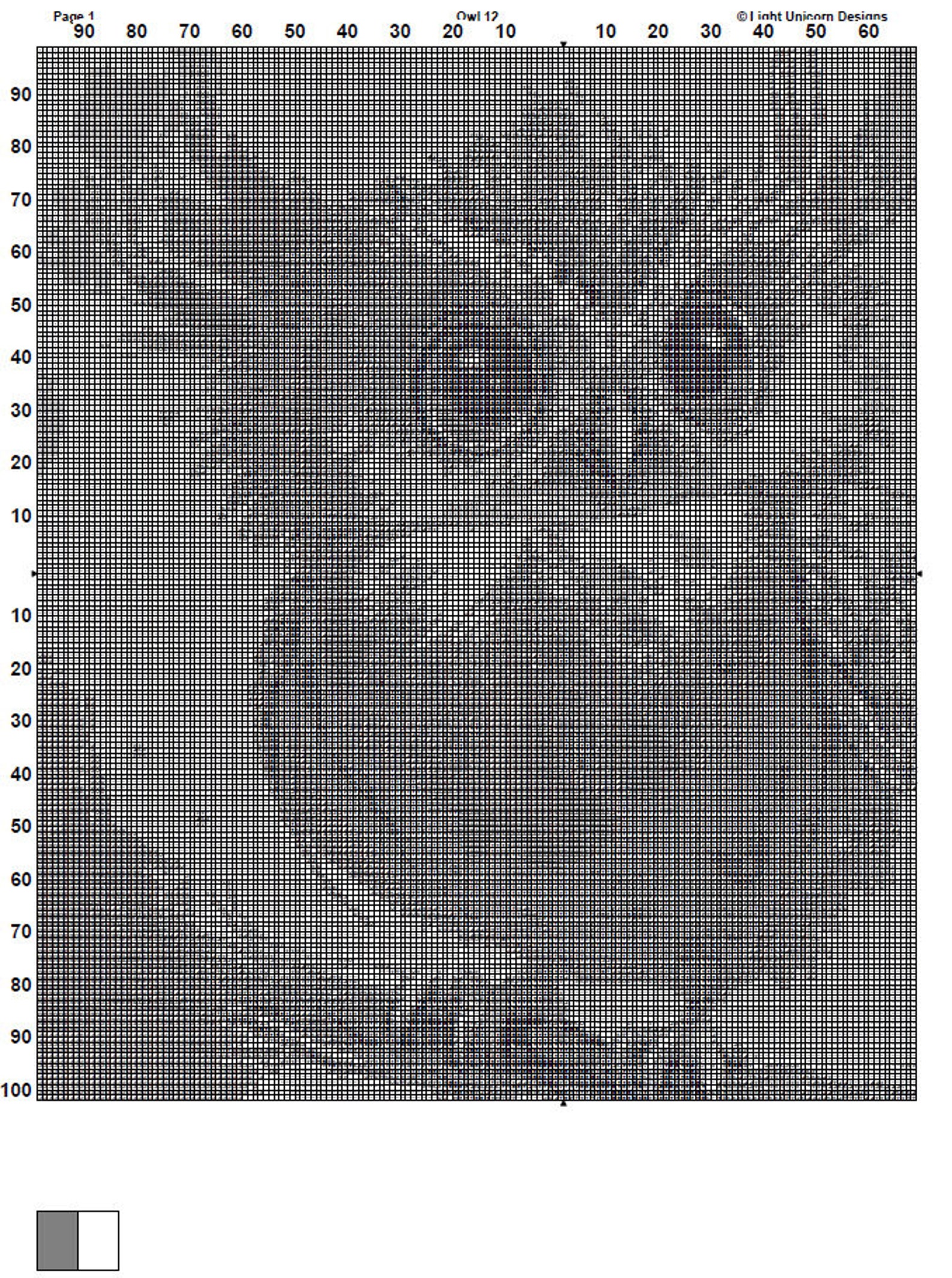 Owl Cross Stitch Pattern 12 Instant Download Instant PDF - Etsy