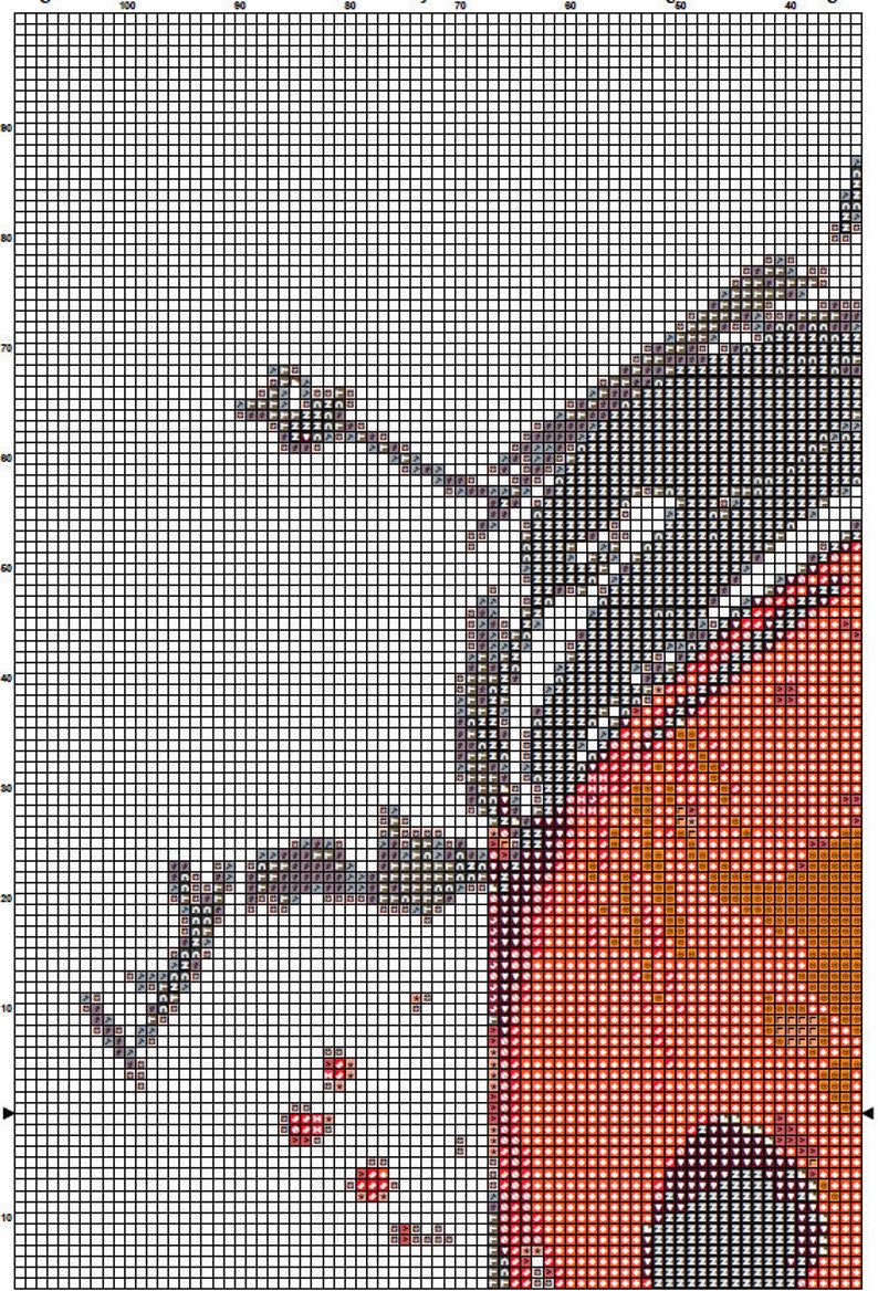 Lady Bird Cross Stitch Pattern 1 Instant PDF Download Beetle - Etsy