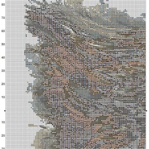 Hawk Cross Stitch Pattern 1 Instant Download Instant PDF Download ...