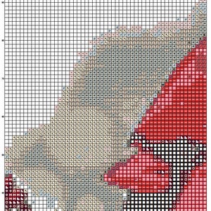 Cardinal Cross Stitch Pattern 1 Instant PDF Download - Etsy