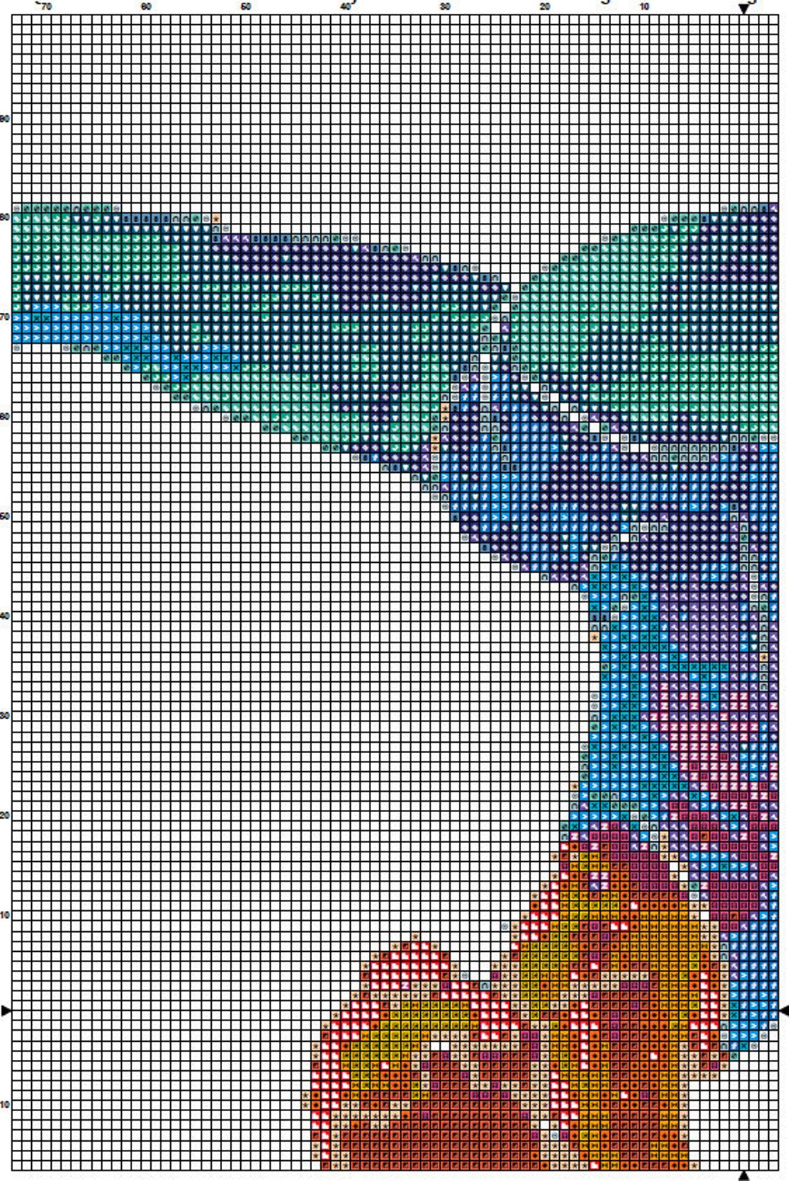 Gymnastics Cross Stitch Pattern 2 Instant Download Instant PDF | Etsy