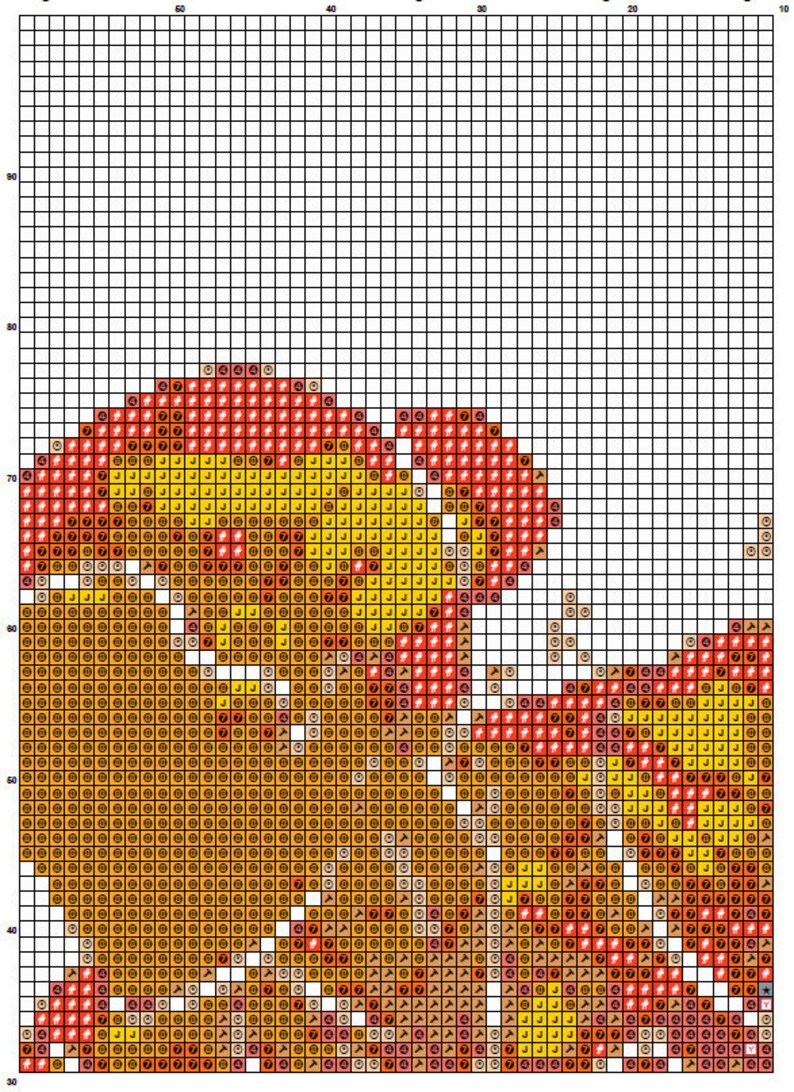 Running Cross Stitch Pattern 1 Instant Download Instant PDF | Etsy