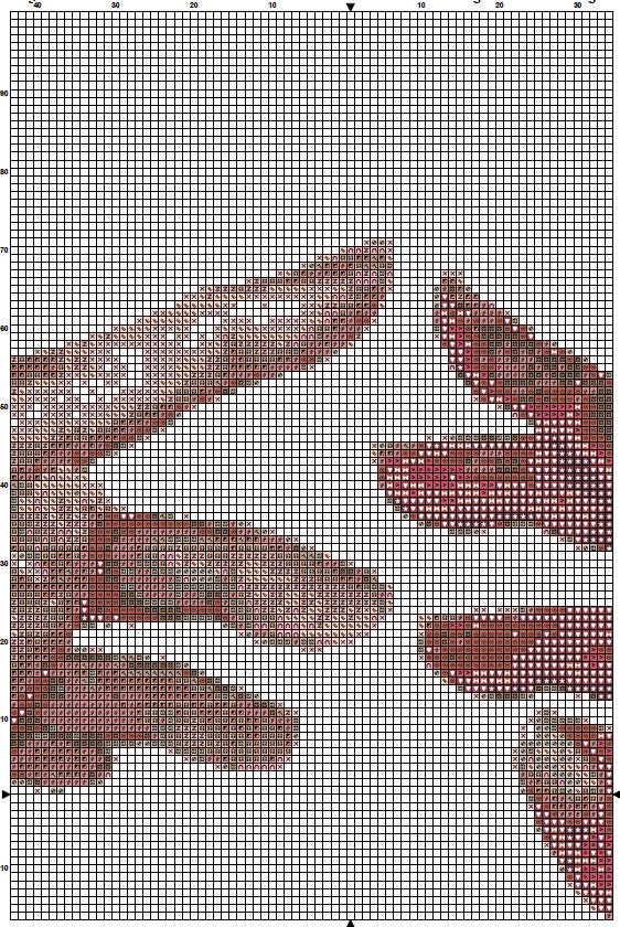 Hands Cross Stitch Pattern 13 Instant PDF Download Hand - Etsy