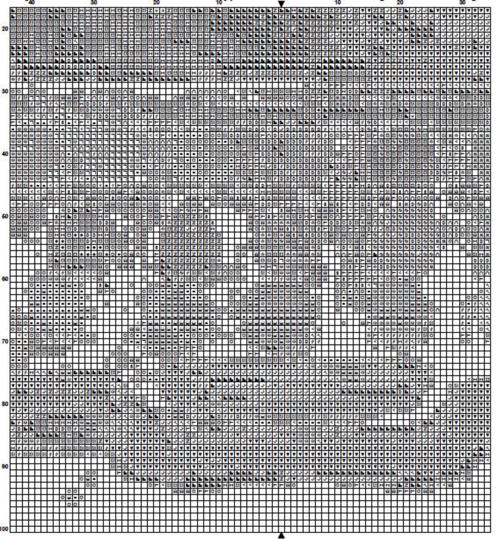 Typewriter Cross Stitch Pattern 1 Instant PDF Download | Etsy