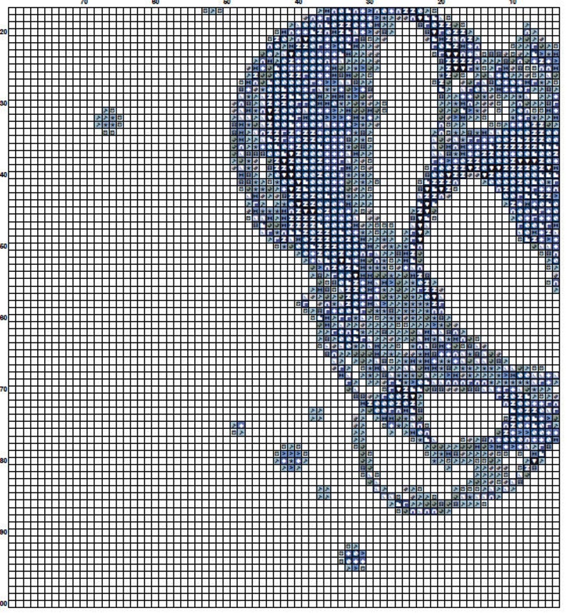 Anatomy Pelvis Cross Stitch Pattern 2 Instant PDF Download - Etsy