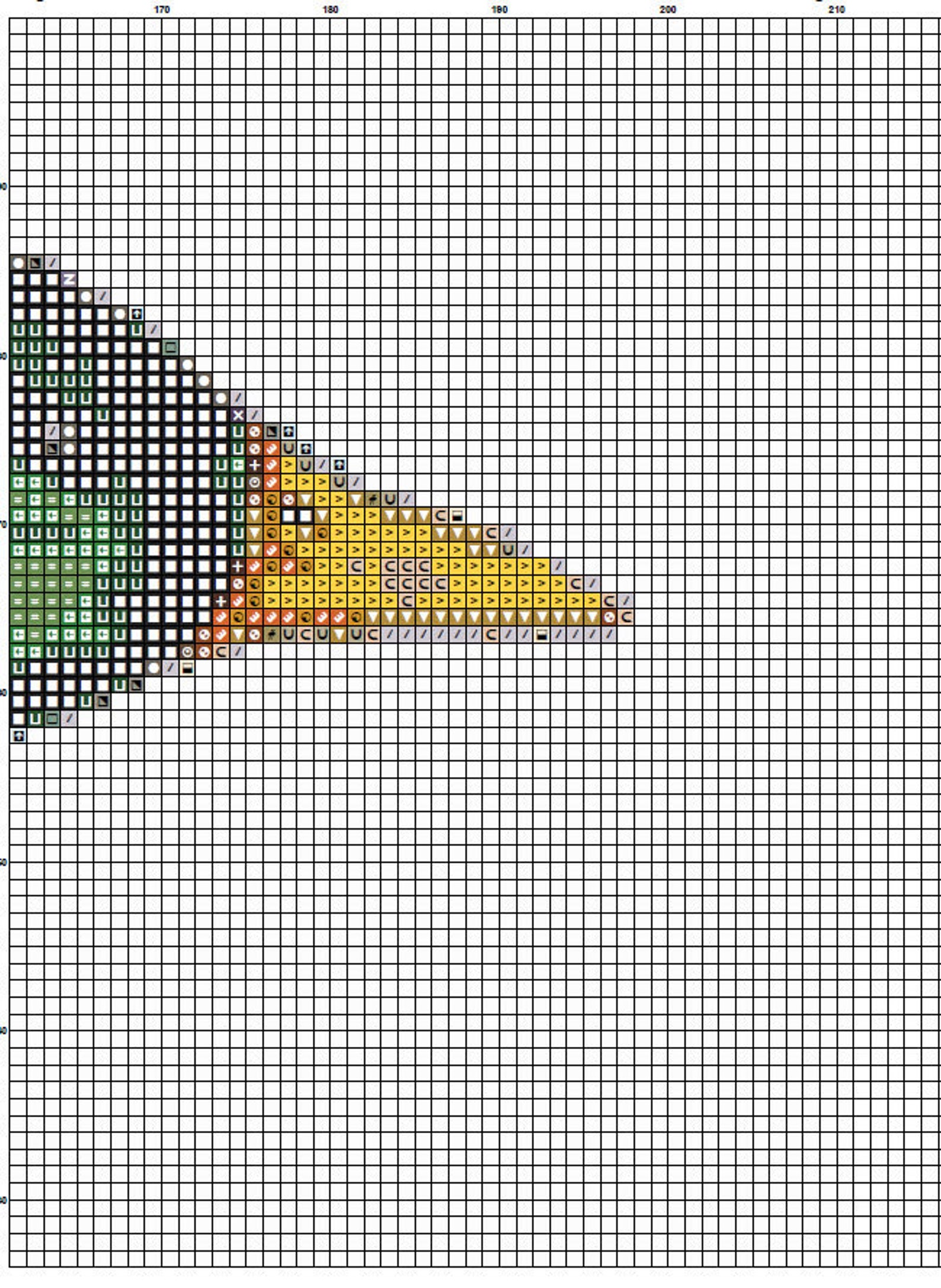 Duck Mallard Cross Stitch Pattern 1 Duck Watercolor Cross | Etsy