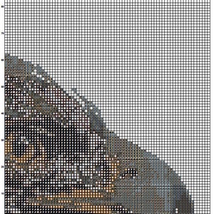 Hawk Cross Stitch Pattern 1 Instant Download Instant PDF - Etsy