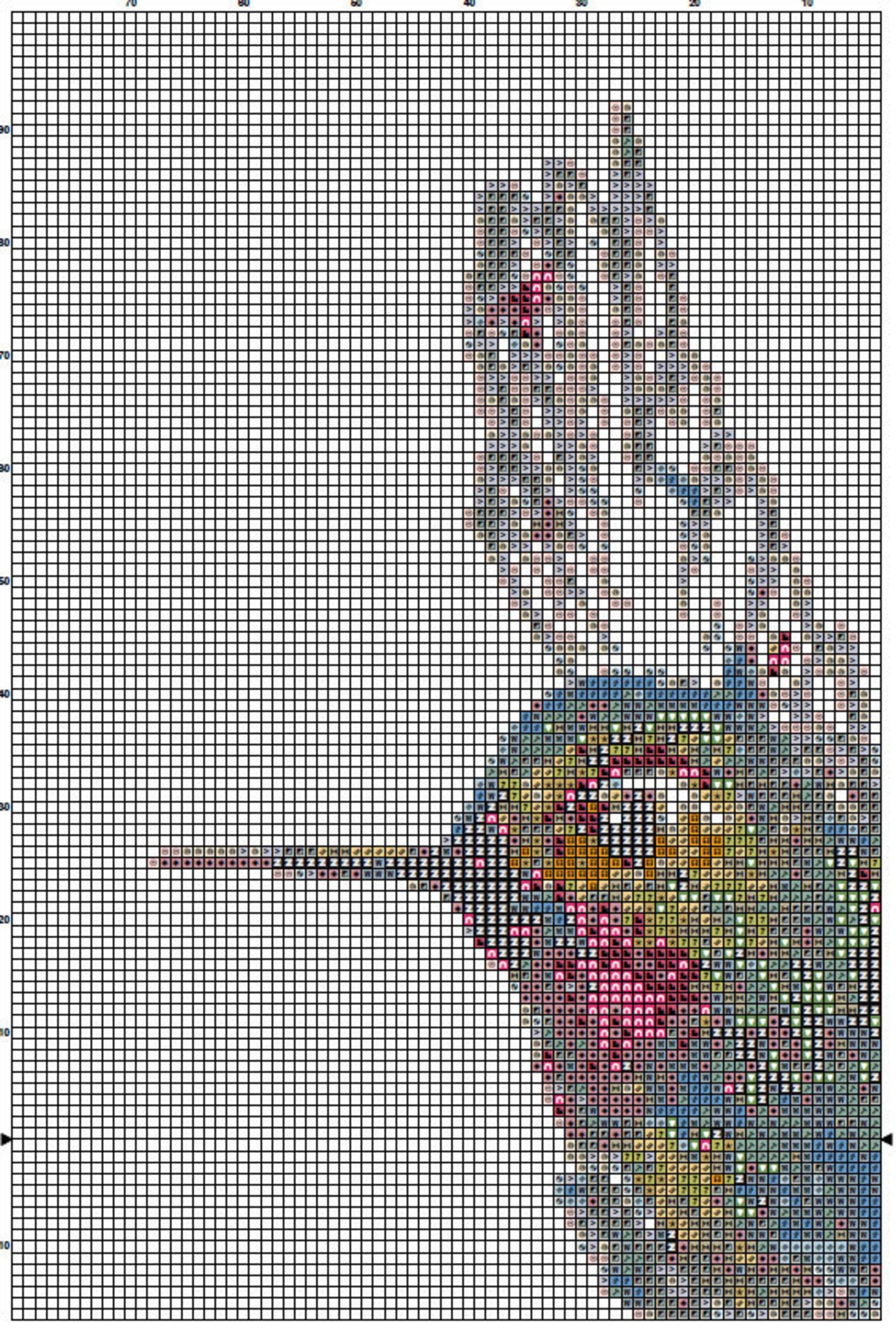 Hummingbird Cross Stitch Pattern 7 Instant PDF Download - Etsy