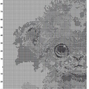 Monkey Cross Stitch Pattern 9 Instant PDF Download - Baby Gorilla ...