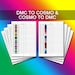 DMC Thread Charts PDF Instant Download | Cross Stitch Chart | Inventory ...