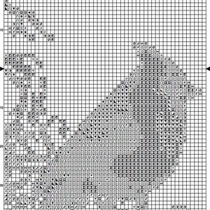 Cardinals Heart Cross Stitch Pattern 1 Instant PDF Download - Etsy