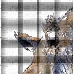 Rhino Cross Stitch Pattern 6 Instant PDF Download Rhinoceros - Etsy