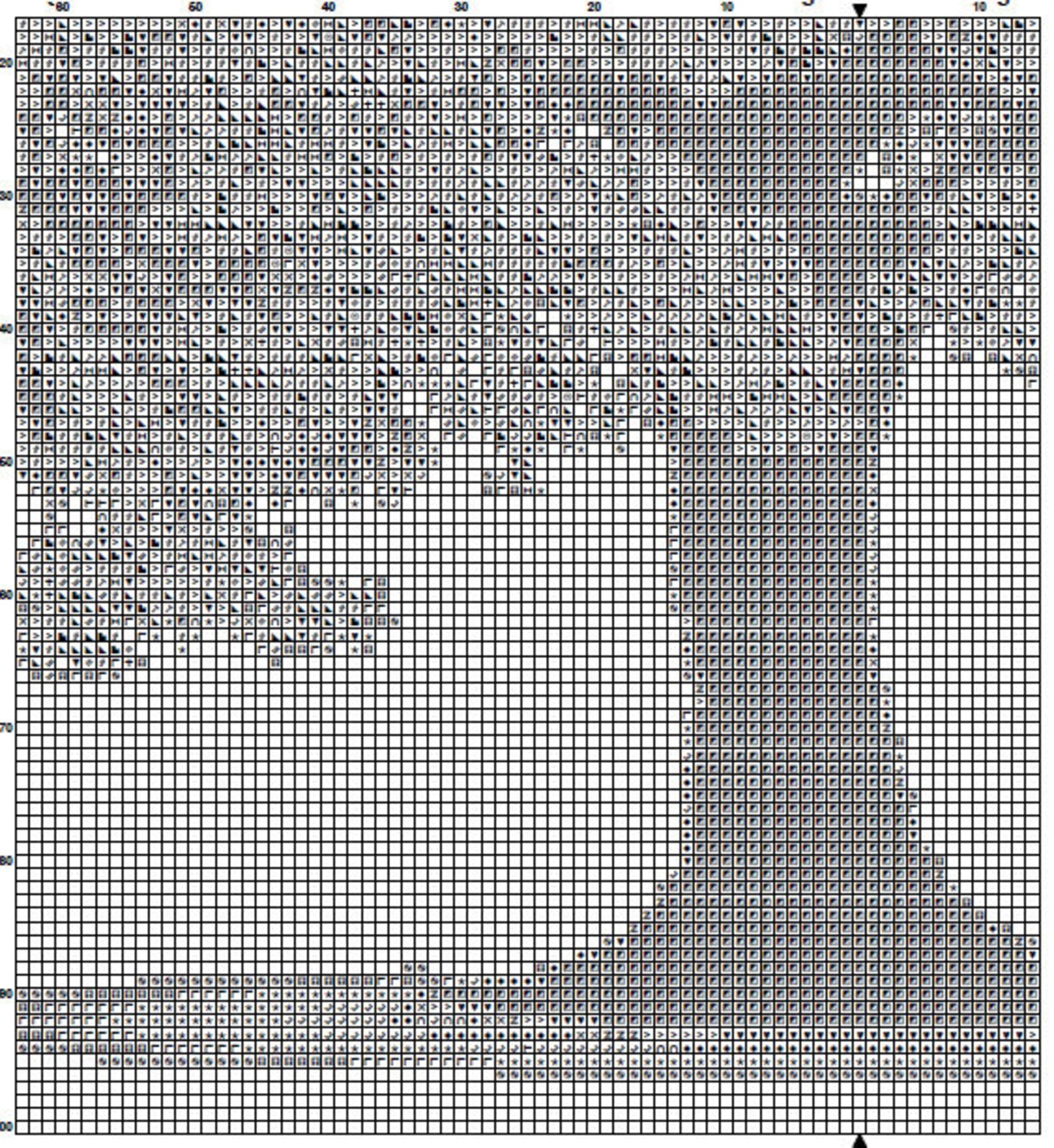 Tree Cross Stitch Pattern 1 Instant PDF Download Summer Tree - Etsy