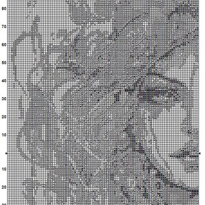Birth of Venus Cross Stitch Pattern 3 Instant PDF Download - Woman ...