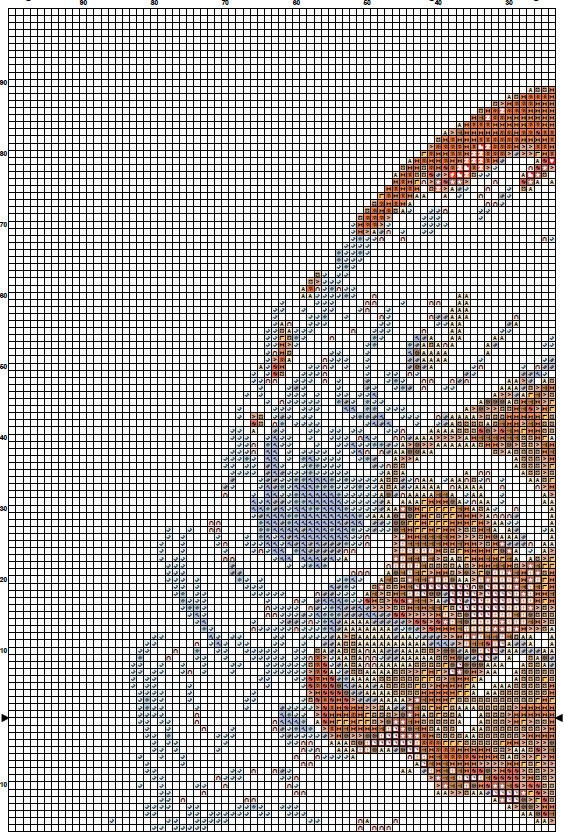 Santa Clause Cross Stitch Pattern 1 Instant PDF Download - Etsy