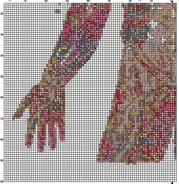 Anatomy Torso Cross Stitch Pattern 3 Instant PDF Download - Etsy