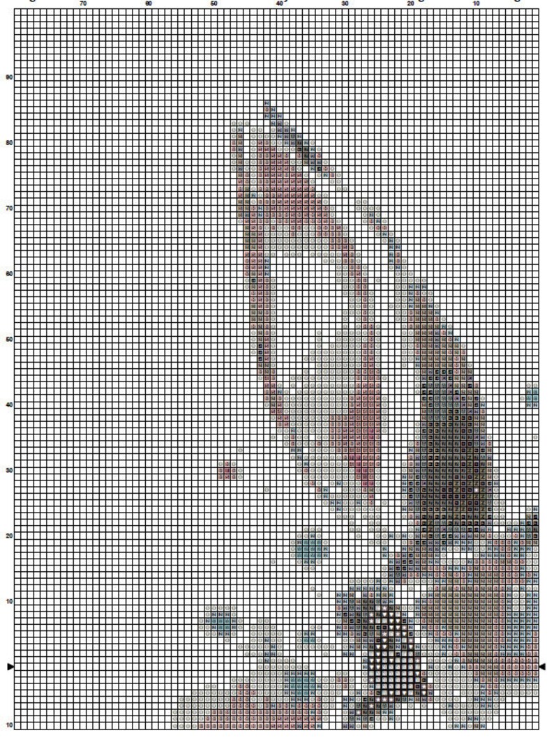 Bunny Cross Stitch Pattern 1 Instant PDF Download Rabbit - Etsy