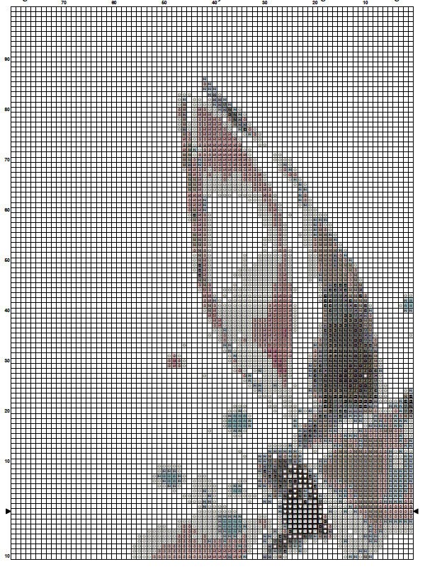 Bunny Cross Stitch Pattern 1 Instant PDF Download Rabbit - Etsy