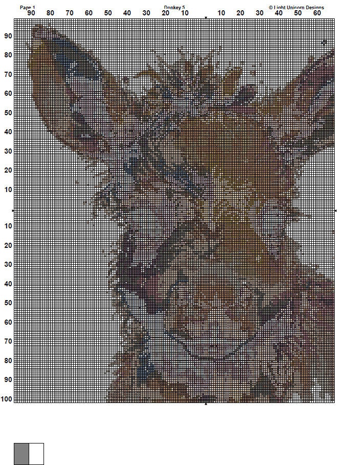 Baby Donkey Cross Stitch Pattern 5 Instant Download Instant PDF ...