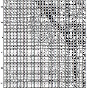 Kamikaze Cross Stitch Pattern 1 Instant PDF Download - Cocktail Watercolor Cross Stitch Pattern ...