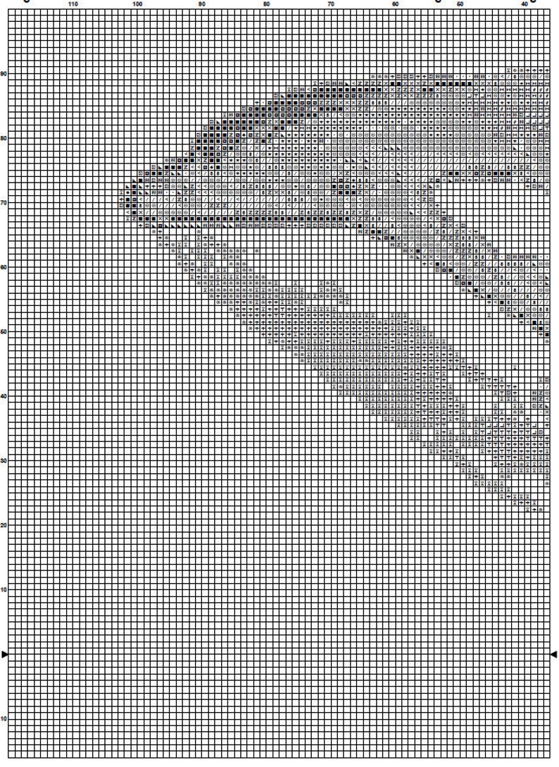 Orca Cross Stitch Pattern 2 Instant PDF Download Killer - Etsy