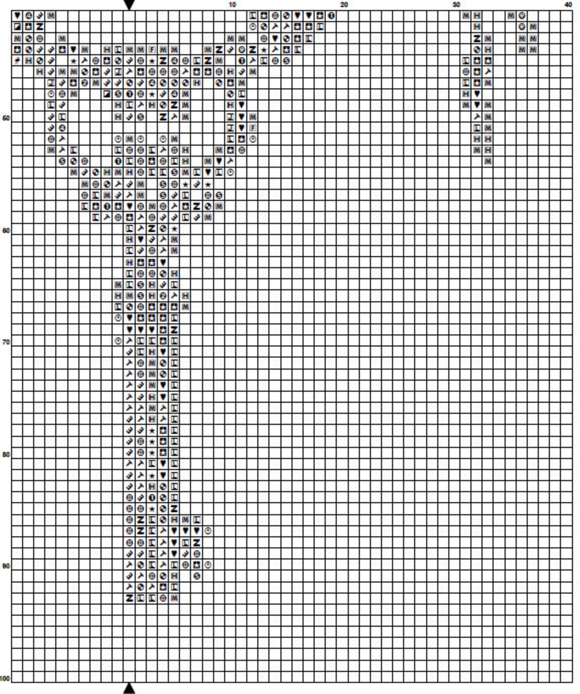Rose Key Cross Stitch Pattern 1 Instant PDF Download Roses | Etsy