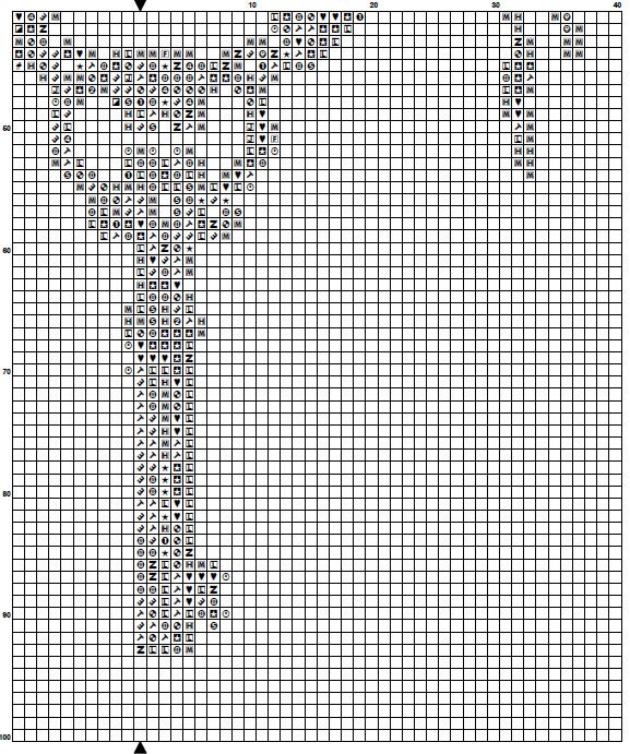 Rose Key Cross Stitch Pattern 1 Instant PDF Download Roses | Etsy