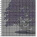 Purple Tree Cross Stitch Pattern 3 Instant PDF Download | Spring Tree ...