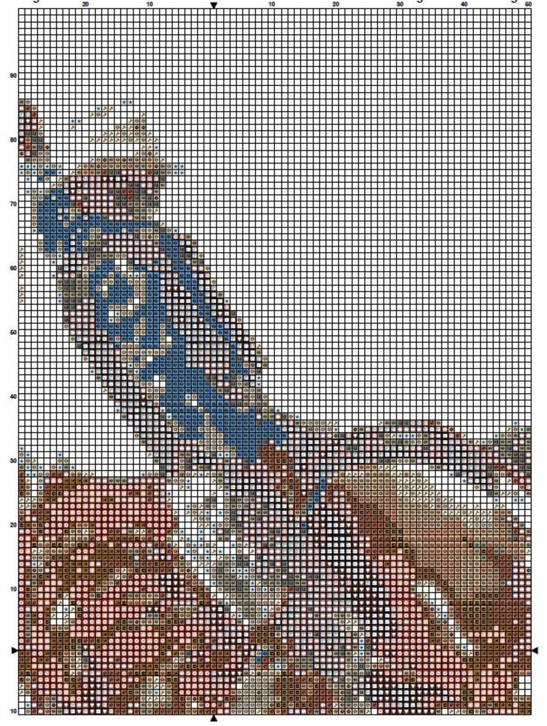 Bull Rodeo Cross Stitch Pattern 1 Instant PDF Download - Etsy