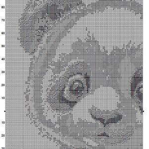 Panda Cross Stitch Pattern 2 Instant Download Instant PDF Download ...