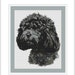 Black Poodle Cross Stitch Pattern Instant PDF Download Brown - Etsy