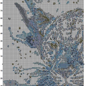 Snow Leopard Cross Stitch Pattern 11 Instant PDF Download - Leopard ...