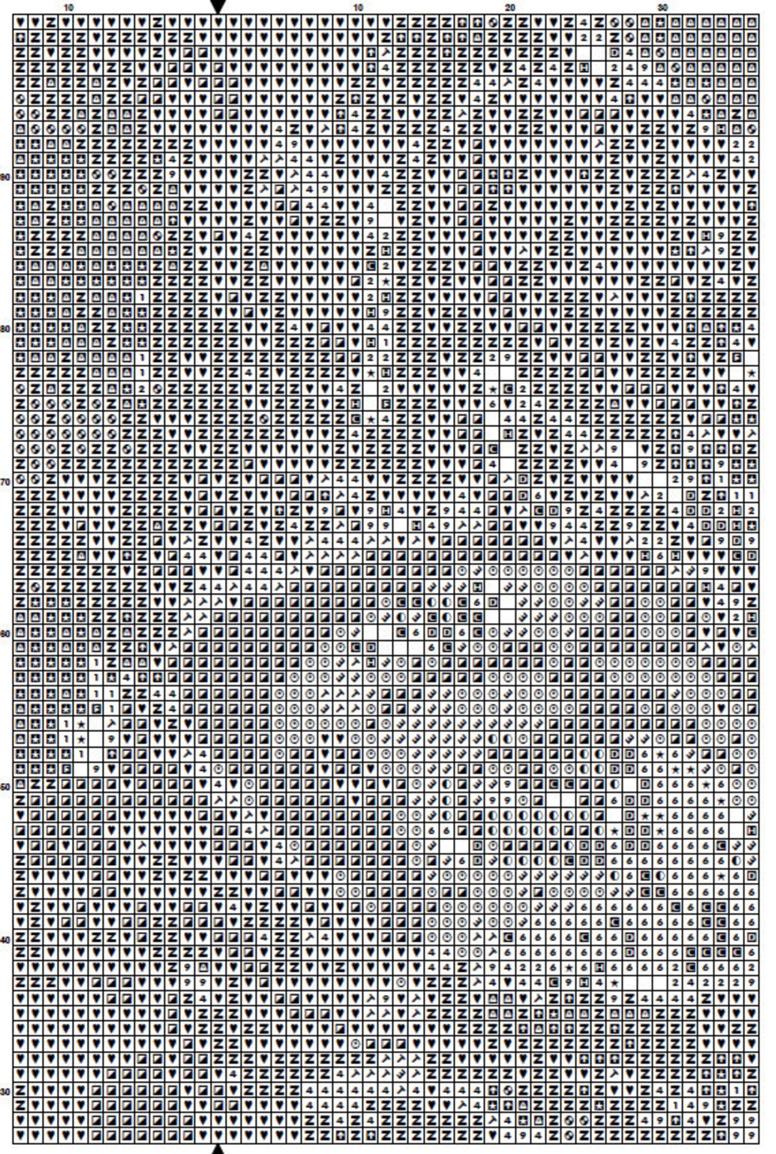 Red Masked Woman Stitch Pattern Instant PDF Download Woman | Etsy