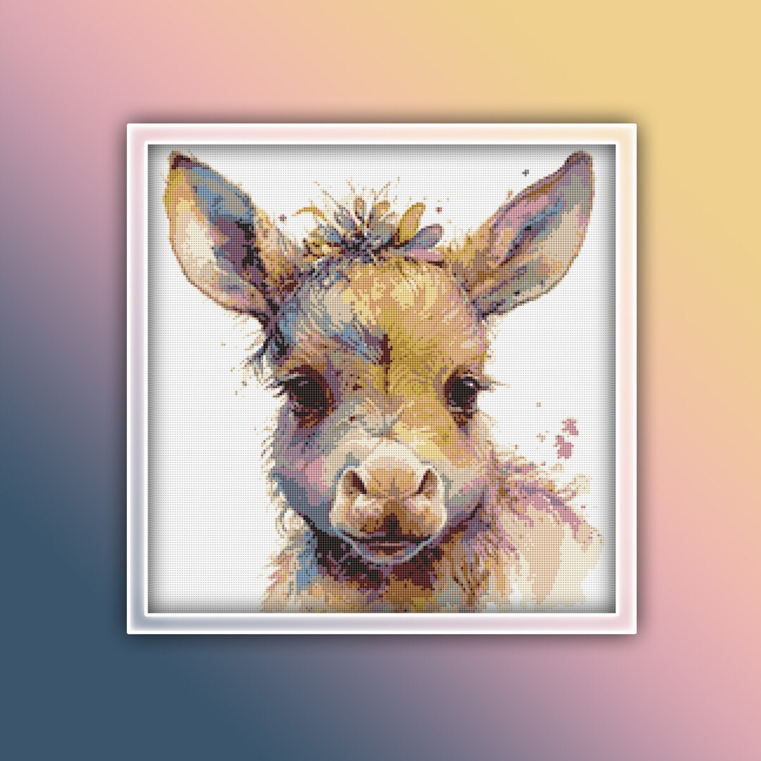 Baby Donkey Cross Stitch Pattern 5 Instant Download Instant PDF ...