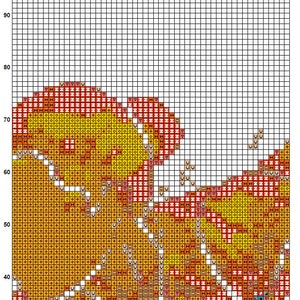 Running Cross Stitch Pattern 1 Instant Download Instant PDF Download ...