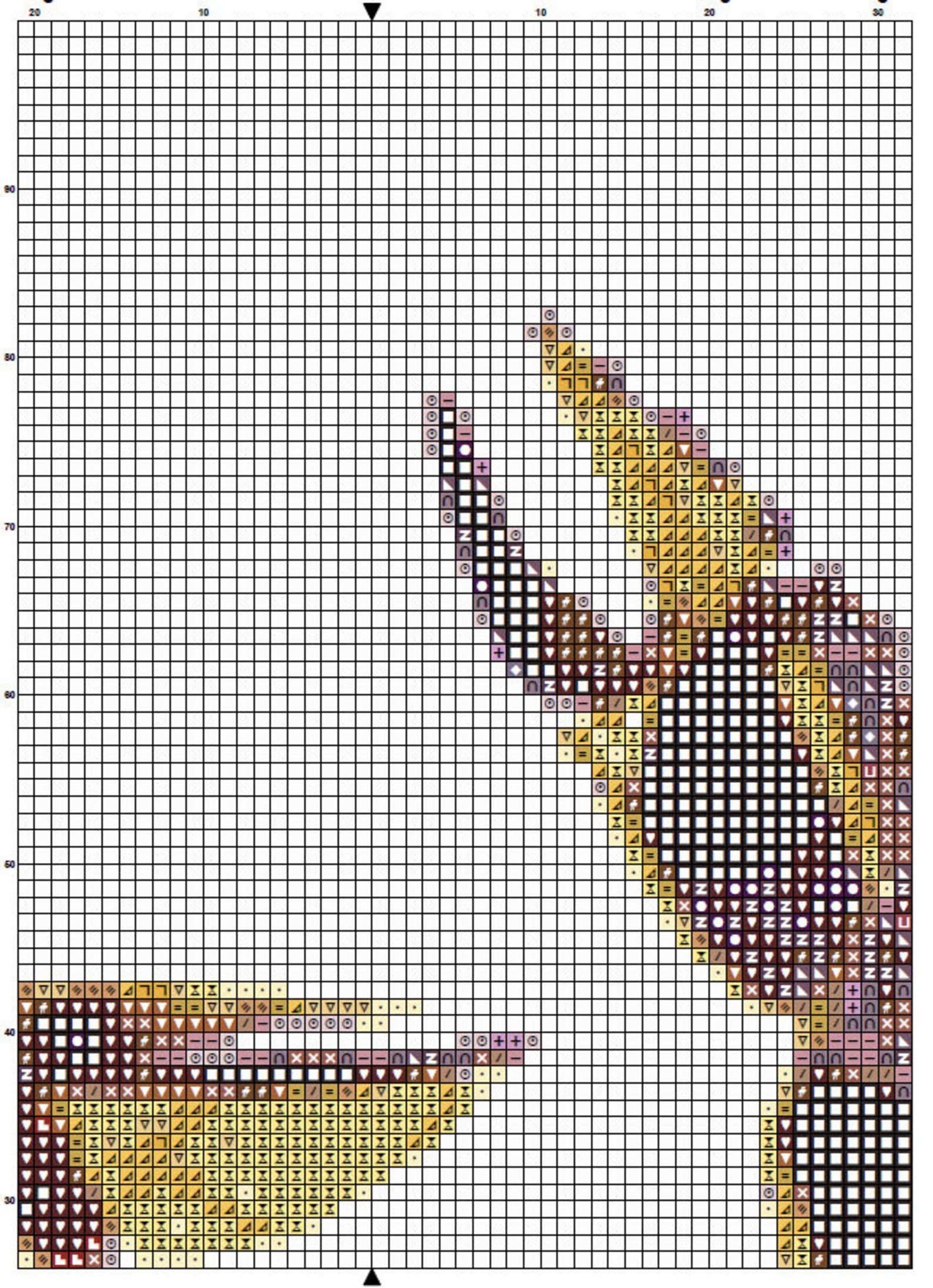 Crab Cross Stitch Pattern Instant PDF Download Crab - Etsy