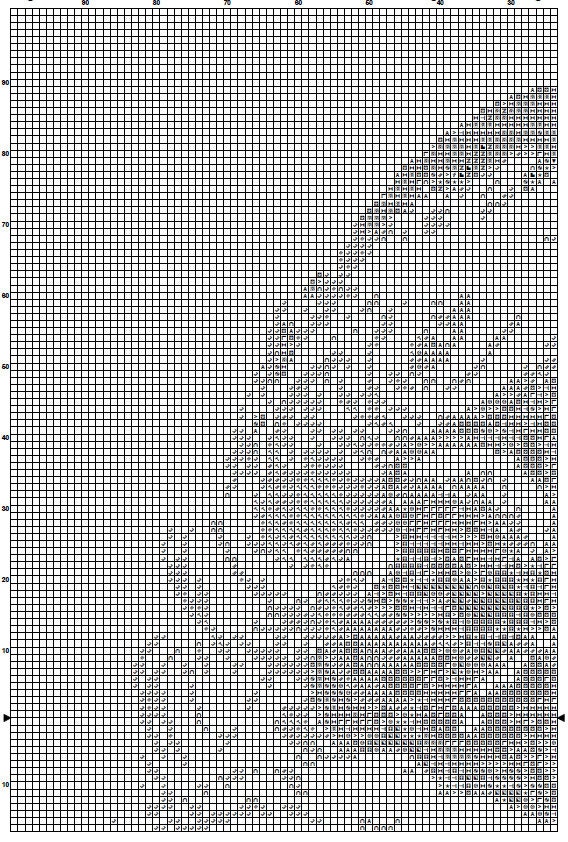Santa Clause Cross Stitch Pattern 1 Instant PDF Download - Etsy